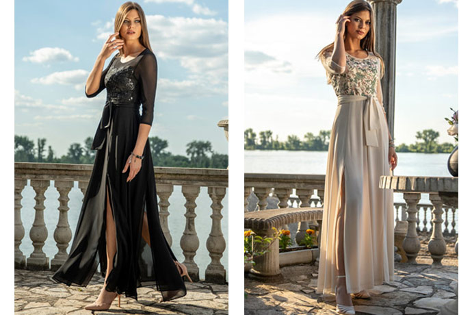 Duge svečane haljine - eliksir dobrog osećaja | Modna kuća Luna