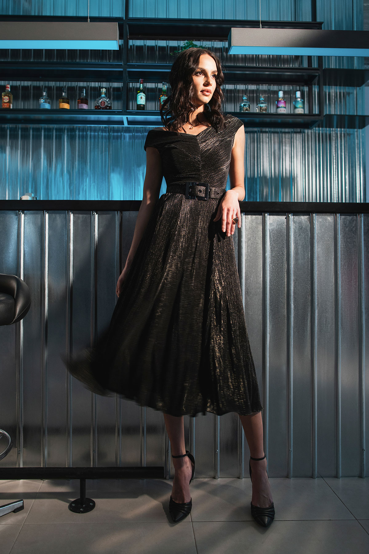 Svečana Haljina Midi Mia | Modna kuća Luna