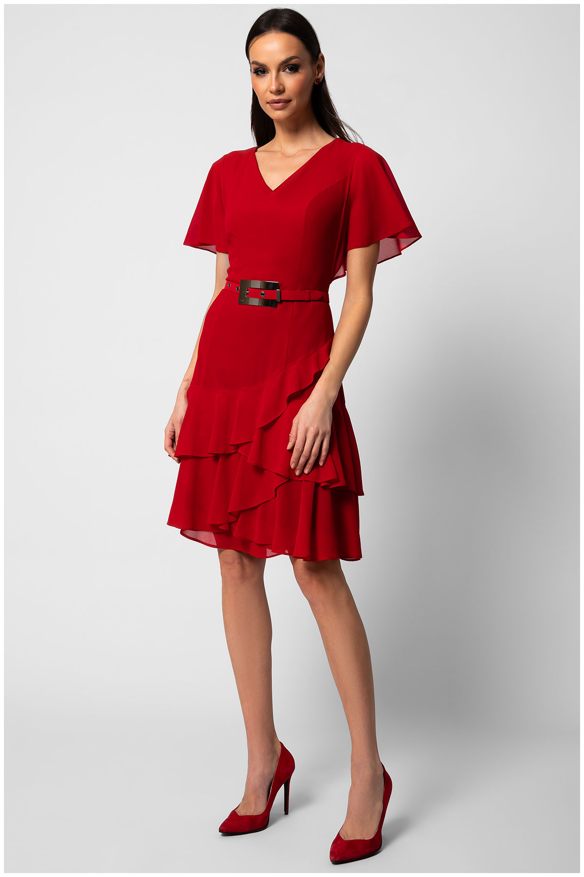 Feminine short dress | Luna Fashion House