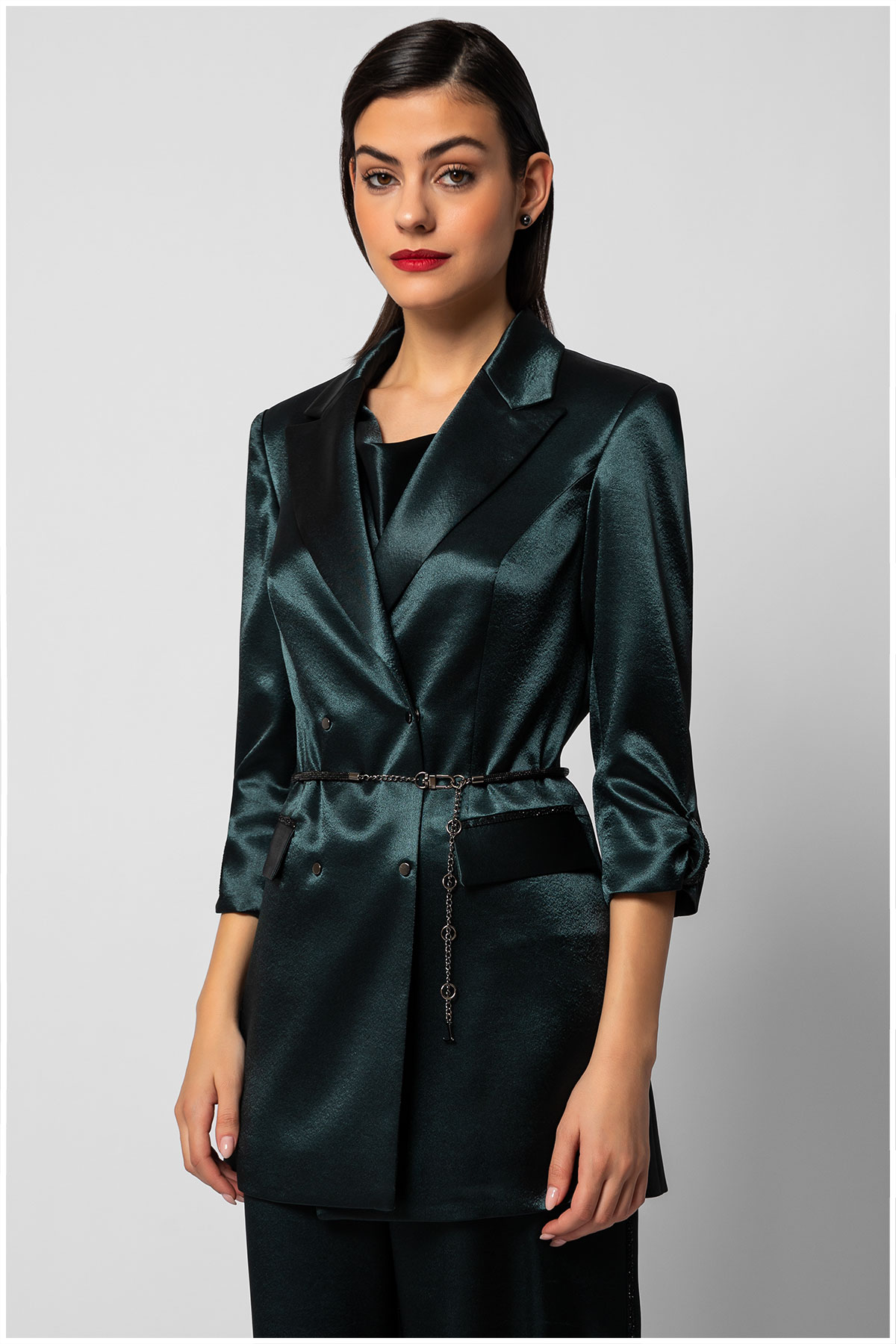 Elegantan zeleni sako | Modna kuća Luna