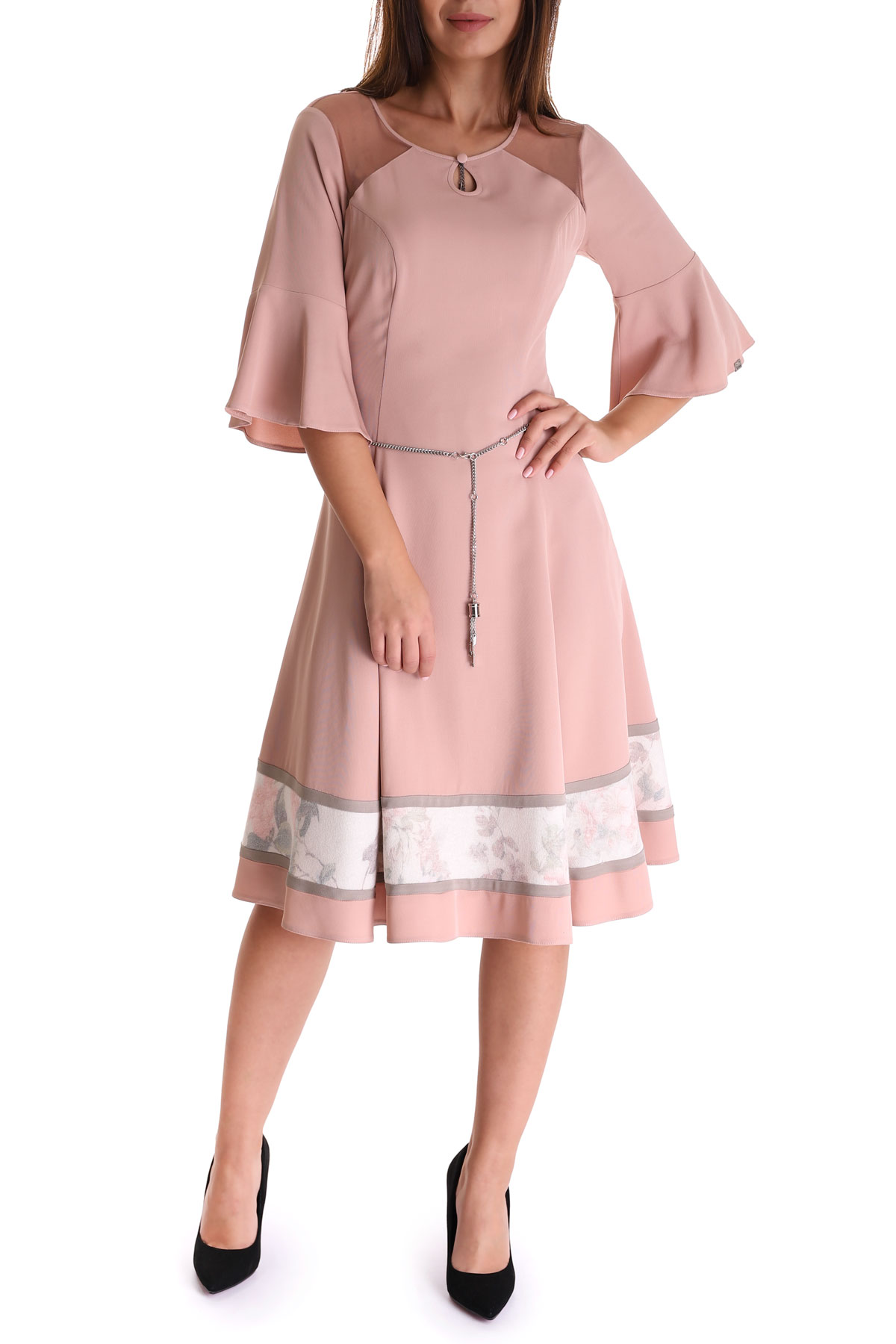 LUNA dress that emphasizes the waist | Luna Fashion House