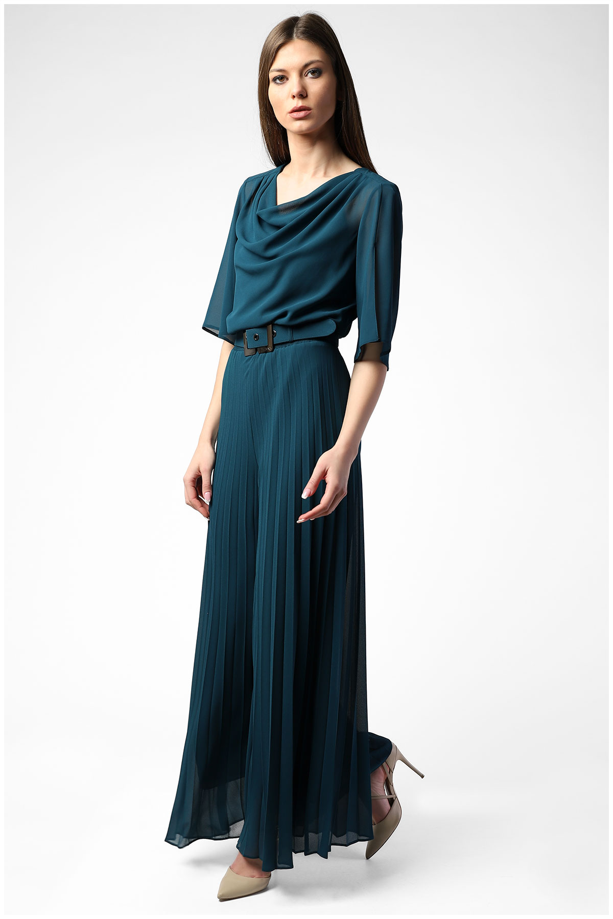 Elegantni plisirani kombinezon | Modna kuća Luna