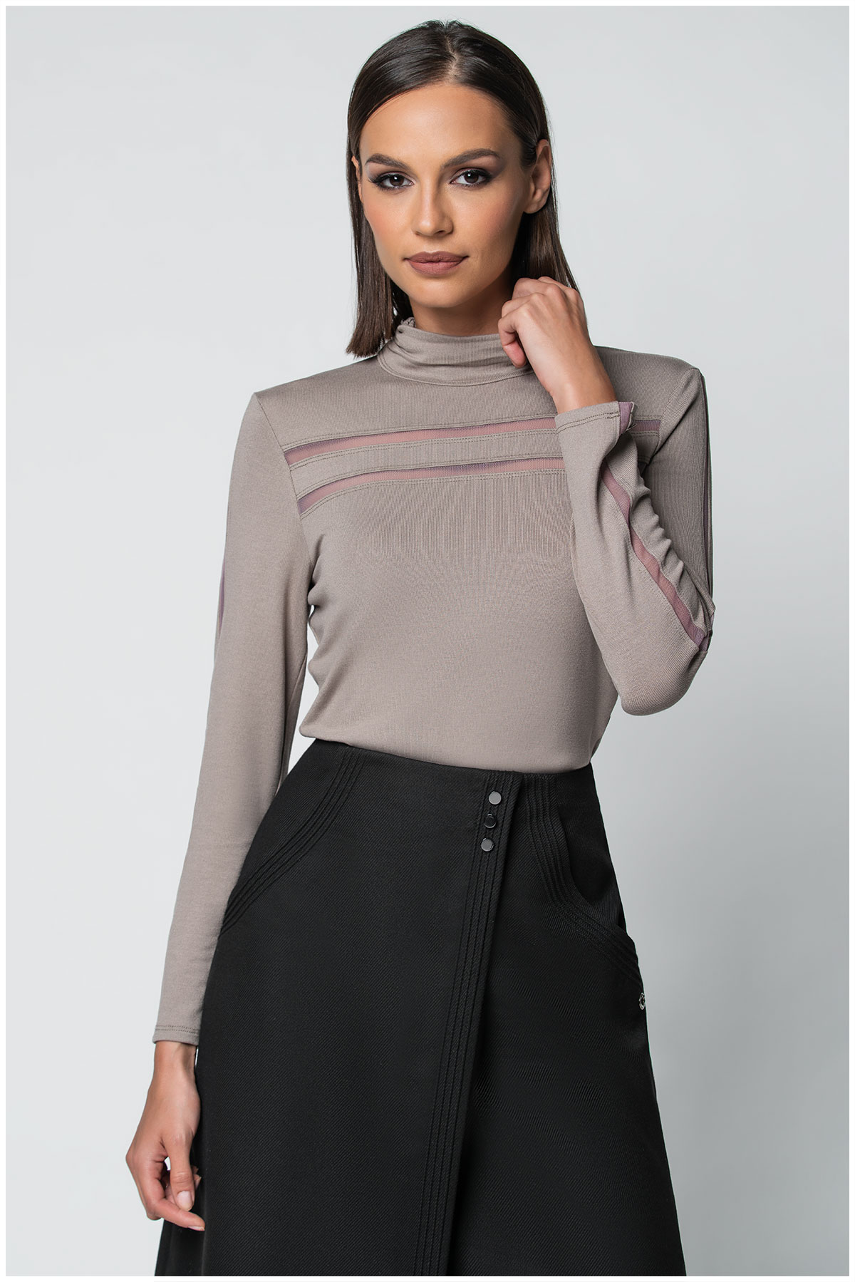 Viskozna rolka u nijansi peska | Modna kuća Luna