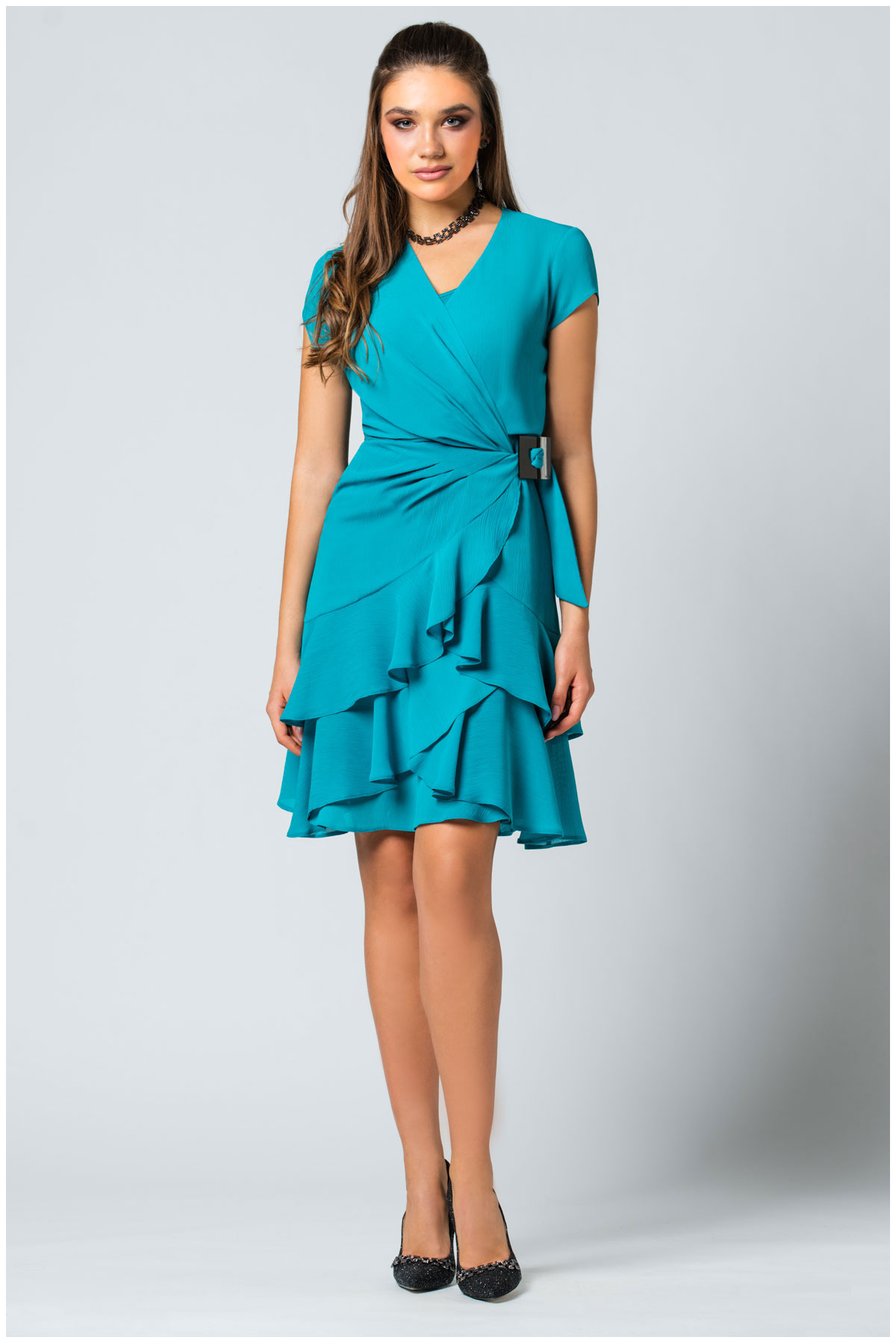 Lepršava široka haljina | Modna kuća Luna