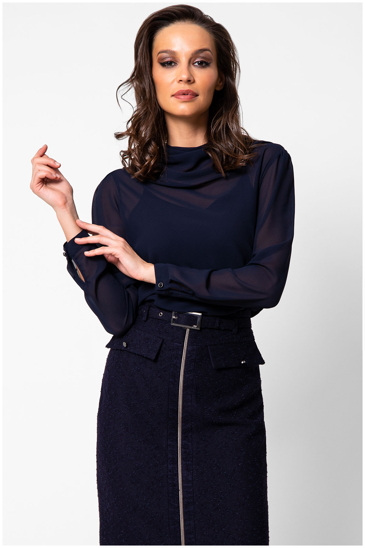 Elegant, solid-colored set | Luna Fashion House