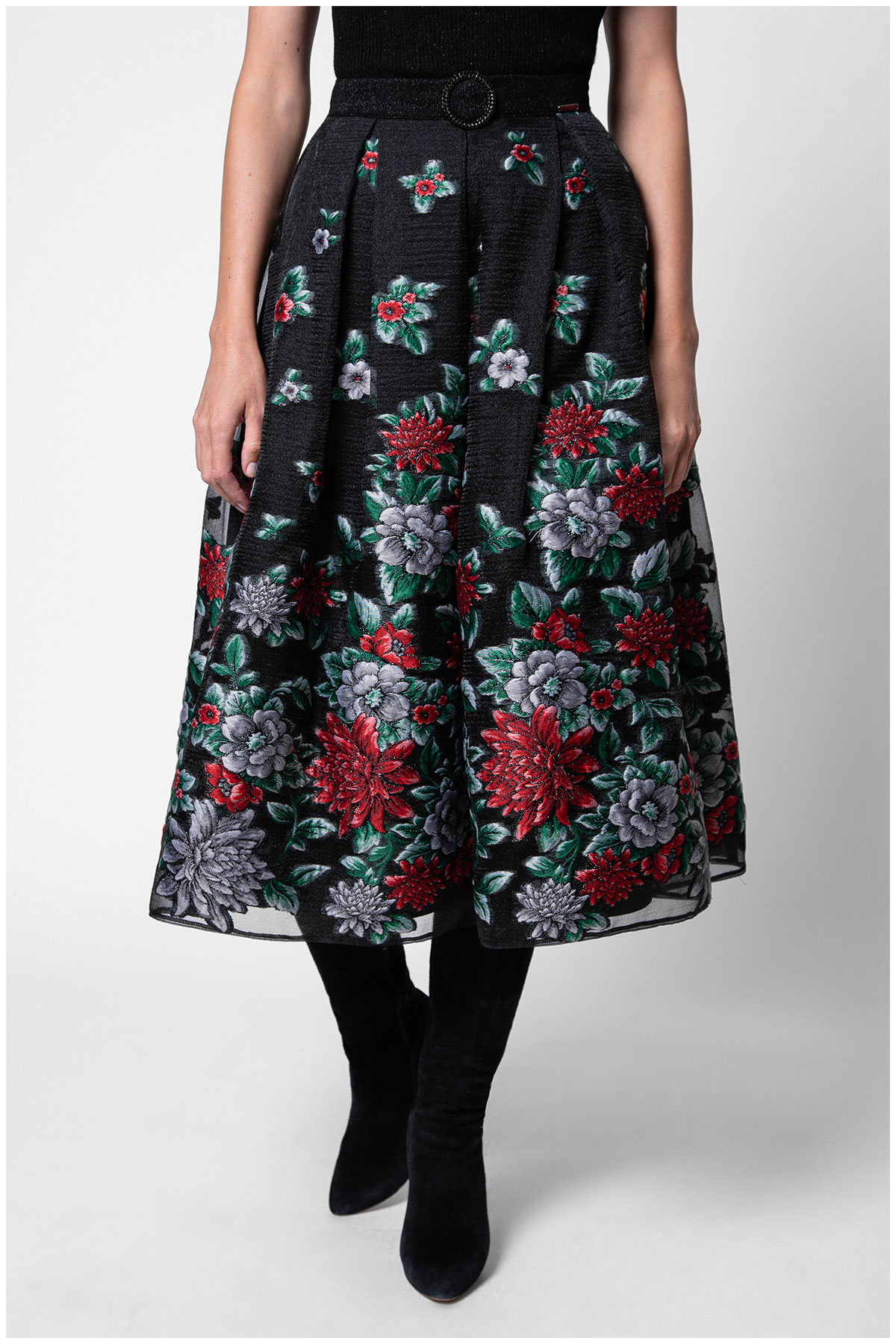 Duga suknja cvetnog dezena | Modna kuća Luna