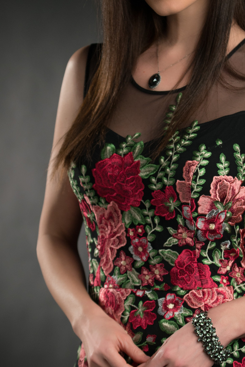 NARROW DRESS ŠARLOT | Luna Fashion House