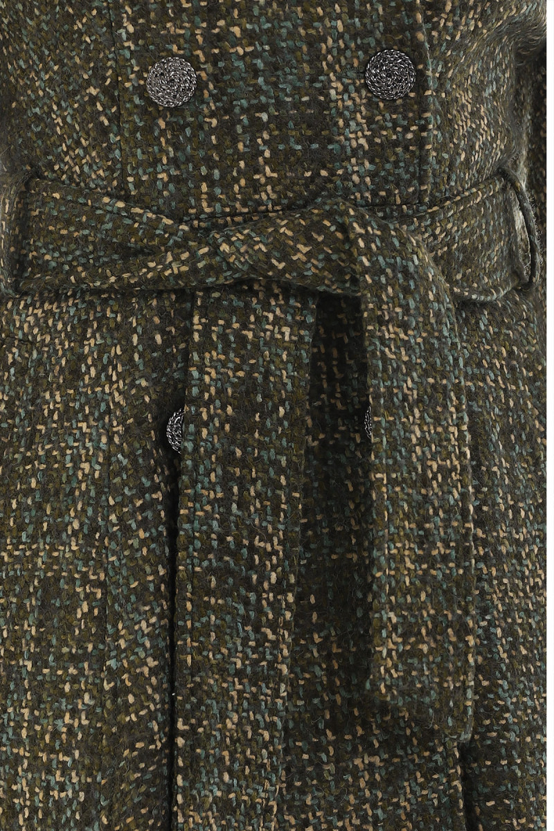 Široki Luna kaput sa visokom kragnom koji se lako uklapa uz različite ...