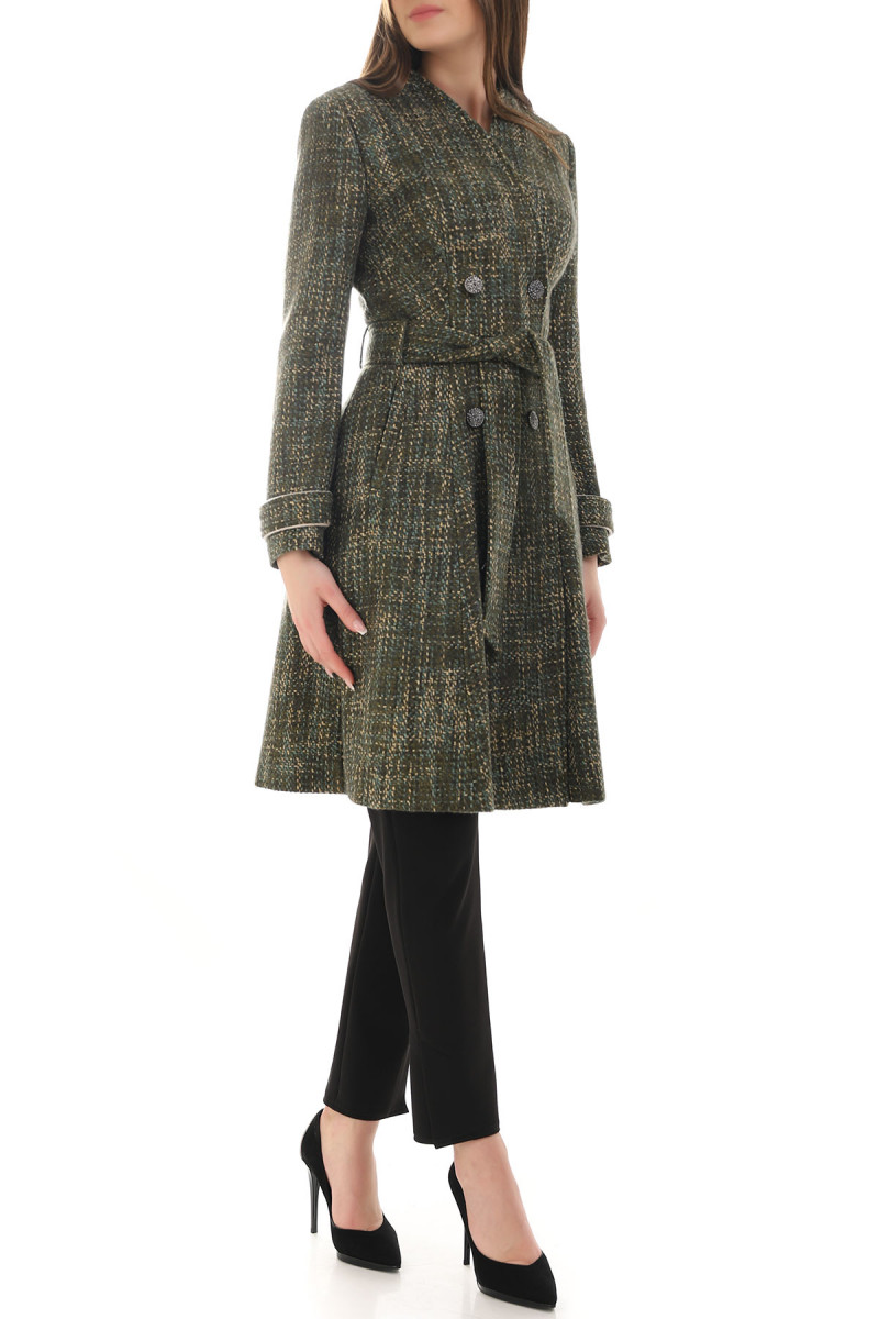 Široki Luna kaput sa visokom kragnom koji se lako uklapa uz različite ...